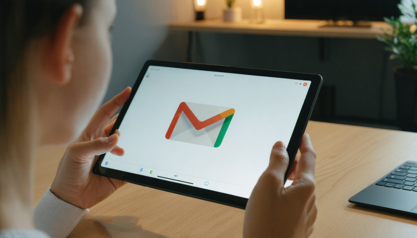 Gmail sur tablettes Android : un curseur IA pour une expérience améliorée